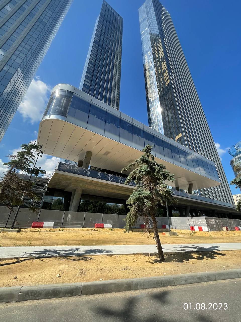 Ход строительства ЖК «Capital Towers (Капитал Тауэрс)» от 1 декабря 2023